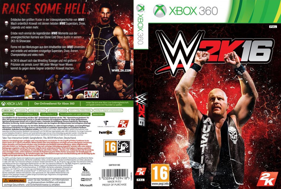 W2K16 » GamesBox.lt XBOX 360 žaidimai už geriausia kaina